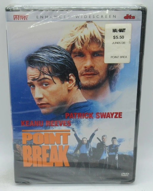POINT BREAK DVD Movie, Keanu Reeves, Patrick Swayze, Gary Busey, Lori ...