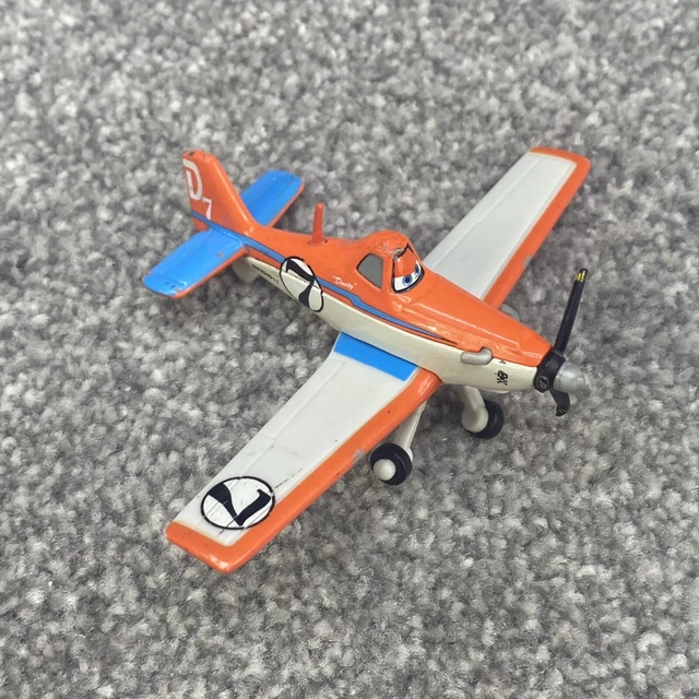 DISNEY PIXAR CARS Planes No.7 Dusty Crophopper Diecast Toy Plane 2.5 ...