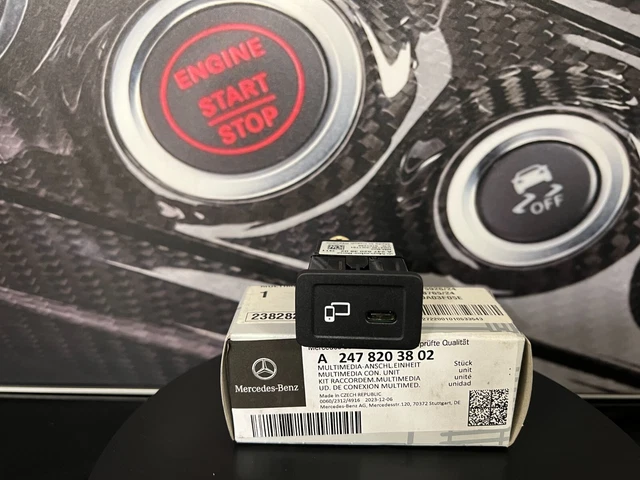 MERCEDES-BENZ GENUINE USB Apple Car Play Socket Fits A-Class W177 ...