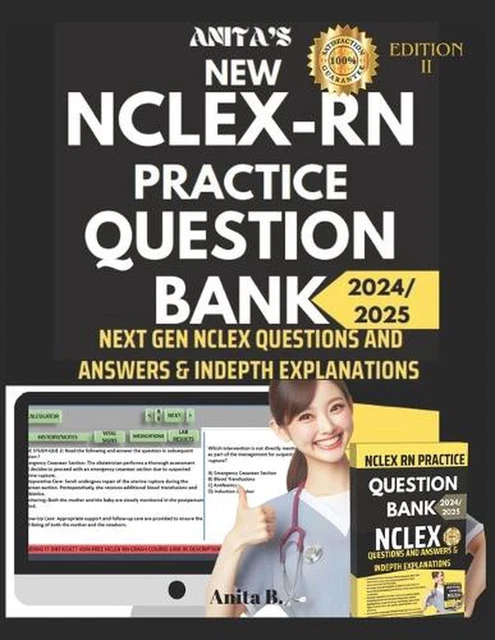 NEW NCLEX RN Practice Question Bank: Next Gen NCLEX Questions and ...