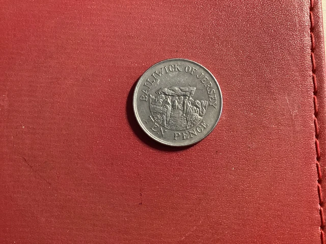 JERSEY 1992 FALDOVET Dolmen ,St Martin Ten Pence Coin £1.20 - PicClick UK