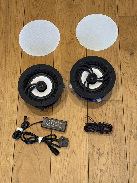 LITHE AUDIO 6.5& WiFi Multiroom Bathroom Ceiling Speakers with Airplay ...