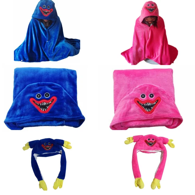 POPPY PLAYTIME HUGGY Wuggy Hooded Blanket Sleeping Camping Quilt Duvet ...