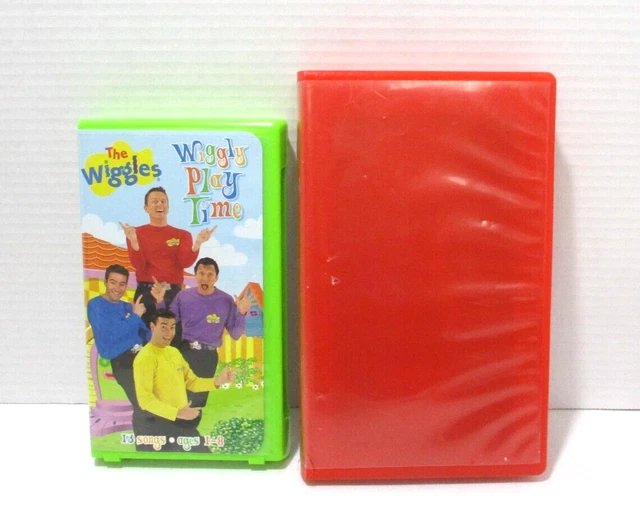 3 THE WIGGLES VHS Tapes - Wiggle Time, Yummy Yummy, Wake Up Jeff - Hard ...