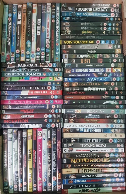 DVD JOB LOT bundle Premium Blockbuster Mixed 90 (10 sealed) Potter ...