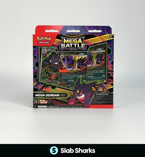 POKEMON TCG MEGA Battle Deck Mega Gengar Ex Sealed Box $31.00 - PicClick CA