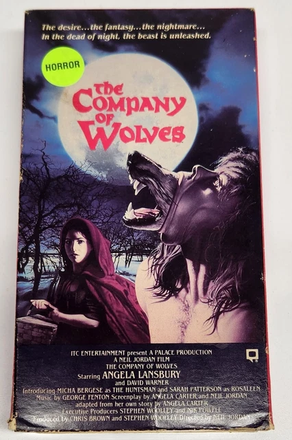 THE COMPANY OF Wolves 1984 VHS Vintage 80s Horror Sci-Fi Retro Midnight ...