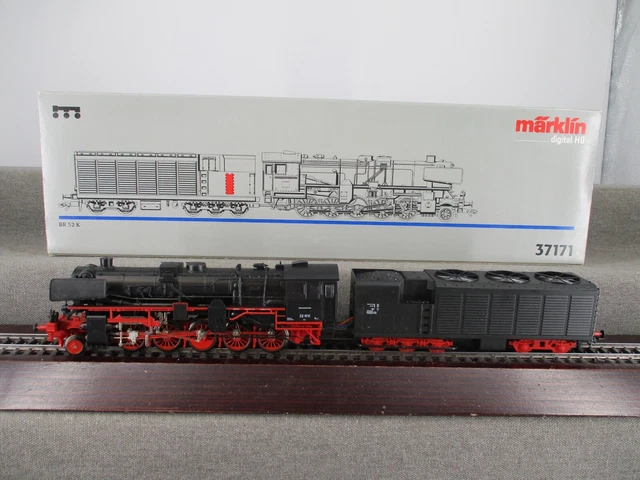 MÄRKLIN SPUR H0 37171 Dampflok BR 52 1911 der DB Digital MM in OVP EUR ...
