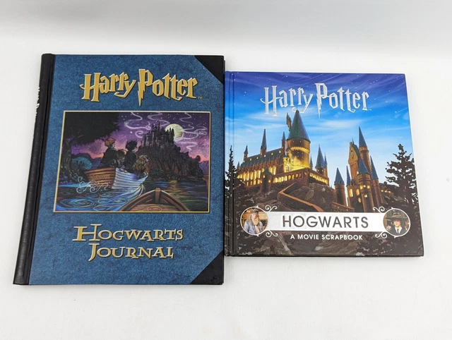 VINTAGE HARRY POTTER Hogwarts Journal + Hogwarts Movie Scrapbook Book ...