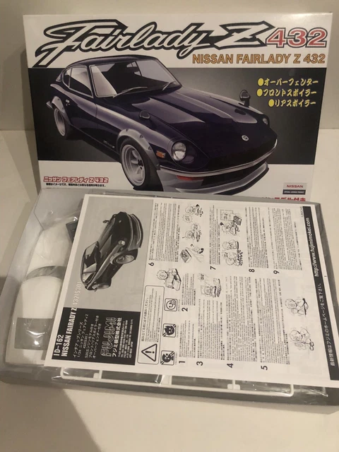 FUJIMI 1/24 NISSAN Fairlady Z 432R Modellautobausatz - ATEMBERAUBEND ...