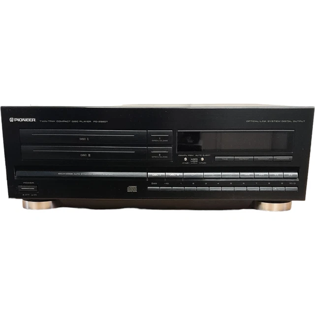 PIONEER TWIN TRAY Compact Disc Player Pd-Z560t £51.00 - PicClick UK