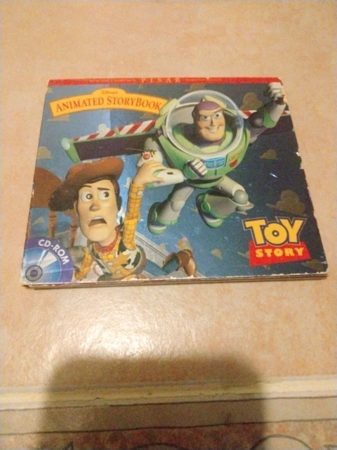 DISNEY'S TOY STORY Animated StoryBook Windows / Mac 1996 PC CD-ROM ...
