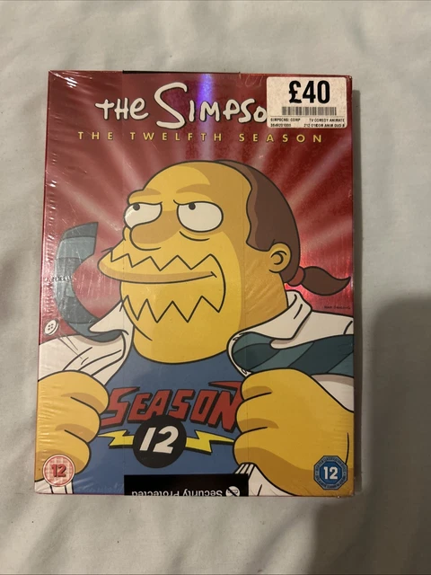 THE SIMPSONS COMPLETE Twelfth Season DVD Box Set £13.20 - PicClick UK
