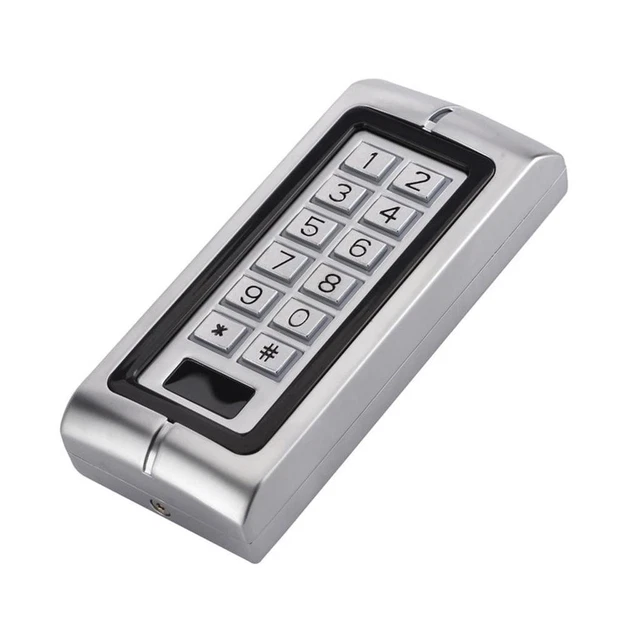 REMOTE CONTROL DOOR Access Control Backlight Metal Electric Keyboard ...