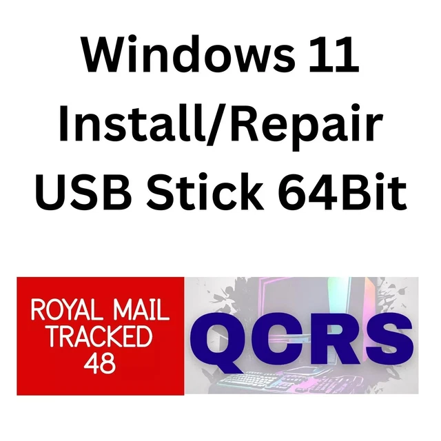 WINDOWS 11 64BIT Bootable Install 16GB USB Memory Stick £14.99 ...