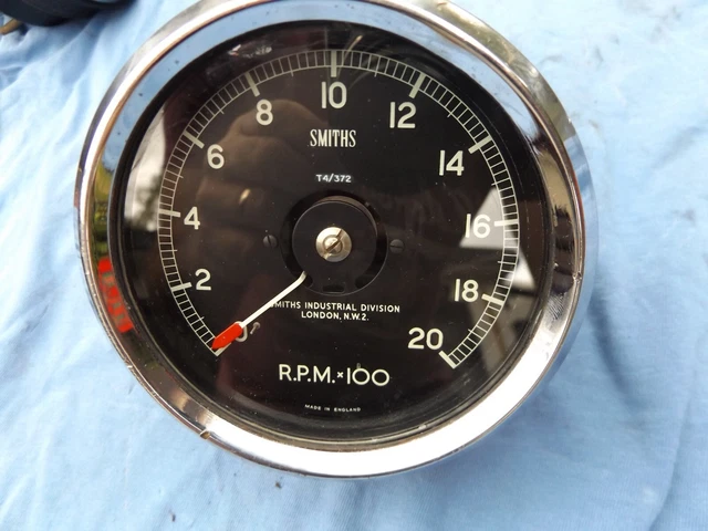 VINTAGE TRACTOR REV Counter Tacho Tachometer Suit Ferguson John Deere ...