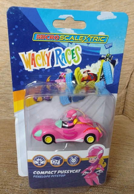 MICRO SCALEXTRIC WACKY Races Compact Pussycat Penelope Pitstop G2166 ... MICRO SCALEXTRIC WACKY Races Compact Pussycat Penelope Pitstop G2166 ...
