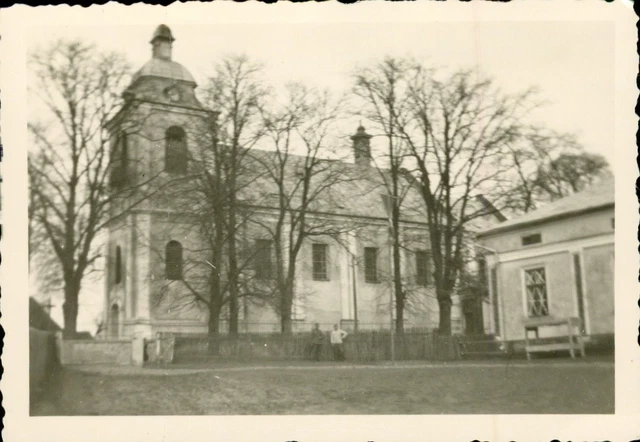WK2 WEHRMACHT FRONT Soldaten Polen Kirche Kathedrale Ort Rückseite EUR ...