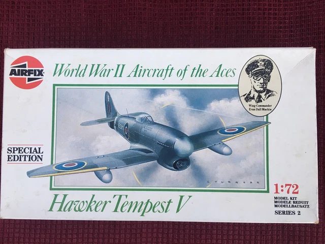 AIRFIX 02094 1:72 Scale Special Edition Hawker Tempest V Plastic Model ...