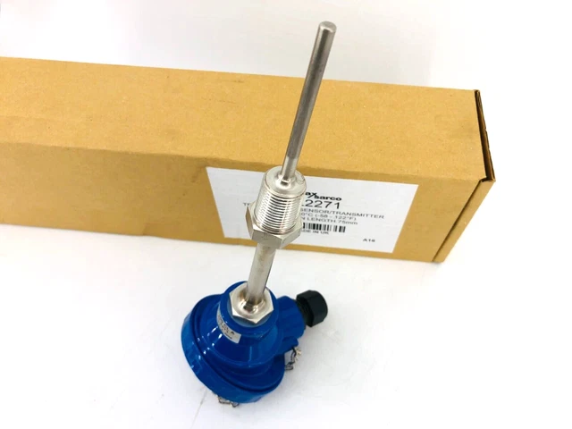 SPIRAX SARCO EL2271 Temperature Sensor Transmitter -50 To +50C 75mm ...