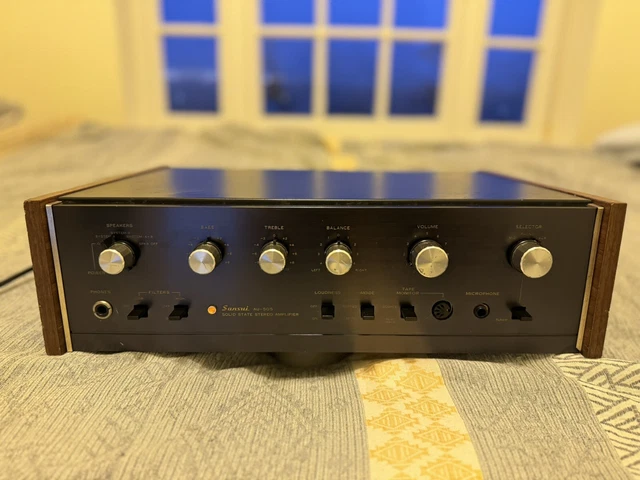 SANSUI AU-505 INTEGRATED Amplifier/ Phono Stage( Fully Recapped ...