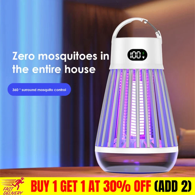 ZAPPIFY 2.0, 2024 New Zappify Mosquito Zapper, USB Rechargeable ...