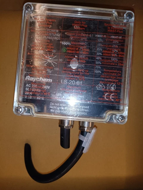 RAYCHEM - LS-20-01 Power Controller für Wärmeverfolgung EUR 145,21 ...