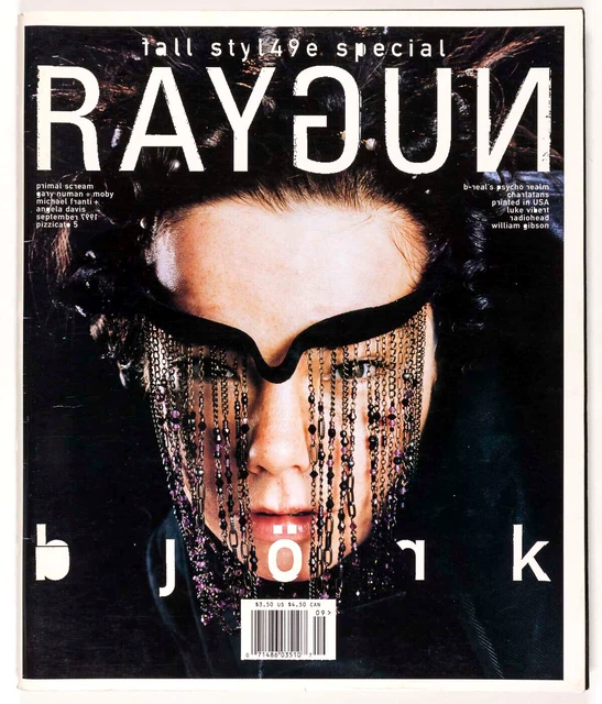 BJORK RADIOHEAD MOBY Primal Scream GARY NUMAN Georgina Grenville RAYGUN ...