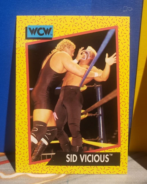 1991-92 WCW WORLD Championship Wrestling Trading Cards - Sid Vicious ...
