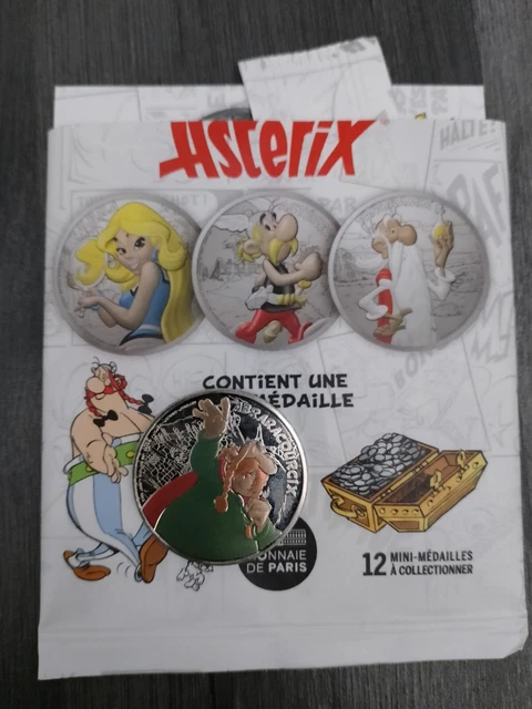 ASTERIX & OBELIX - Mini Médailles Monnaie de Paris 2022 -abraracourcix ...