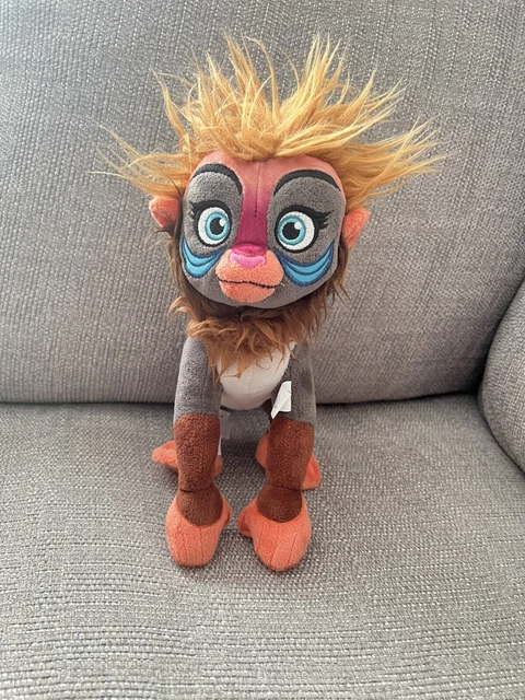 DISNEY STORE THE Lion Guard Makini Mandrill Monkey Soft Toy Disney ...