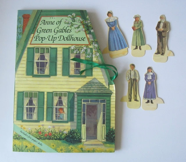 ANNE DE VERT Gables 1994 Pop-Up Poupée Avec Cinq Papier Poupées Neuf ...