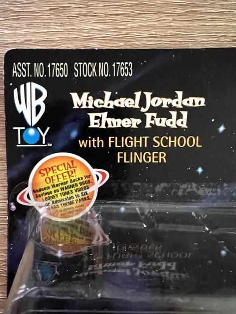 WB WARNER BROS. Playmates Space Jam Michael Jordan Elmer Fudd Action ...