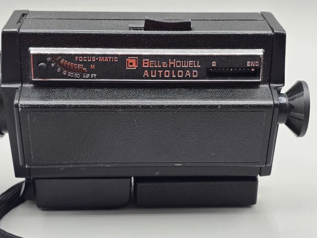 BELL & HOWELL VTG Super 8 Zoom Focus-Matic Camera Auto Load Mo. 491 ...