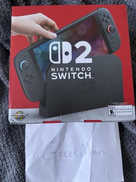 NINTENDO SWITCH 2 + Mario Kart World Bundle New in Box $870.80 ...