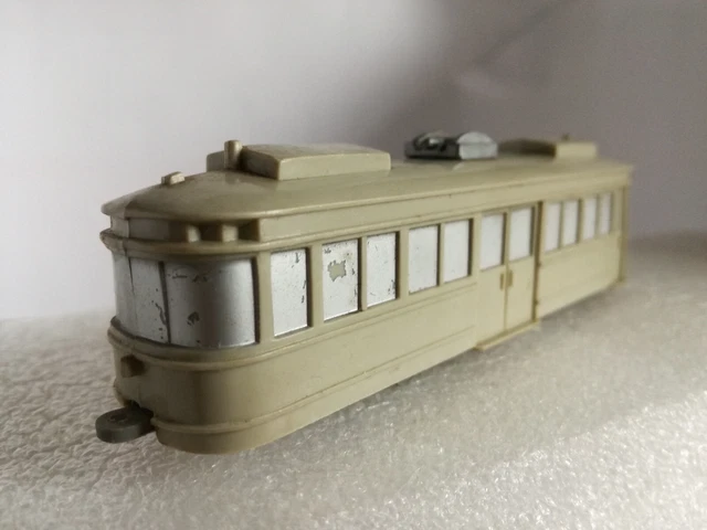 WIKING V804 STRASSENBAHN Tram Triebwagen mit Beiwagen 1952 WM ...