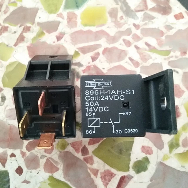 CHANSON CHUAN 896H-1AH-S1 896H-1AH-C1 24VDC relais d'alimentation 4 ...