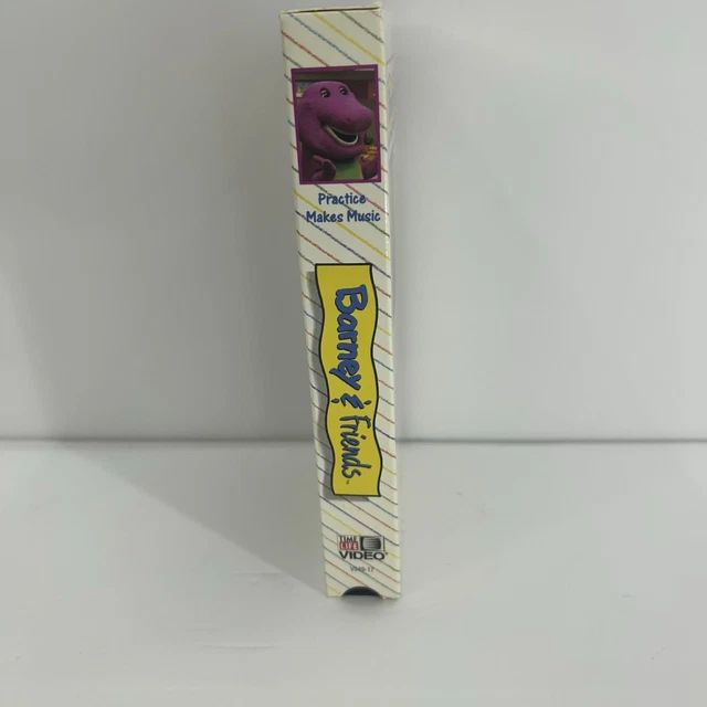 BARNEY & FRIENDS Practice Makes Music VHS 1992 Time Life Video Super ...