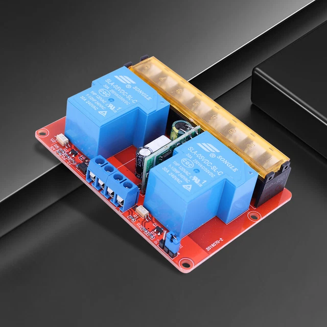 2/4 CHANNEL RELAY Module AC 100V-250V High Low Level Triggered Relay ...