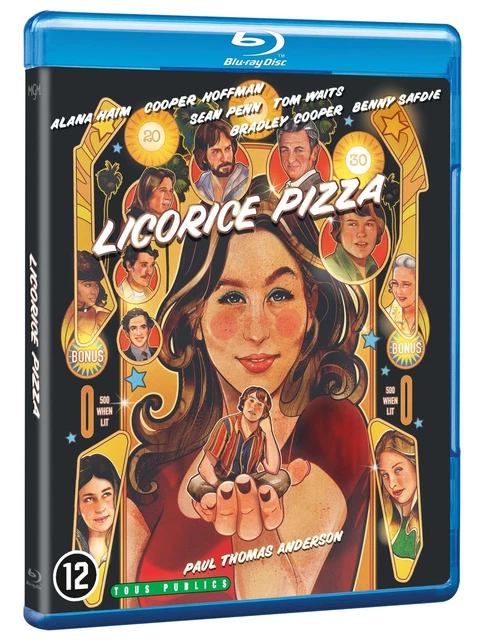 Licorice Pizza Blu Ray Cooper Hoffman Paul Thomas Anderson Alana Haim