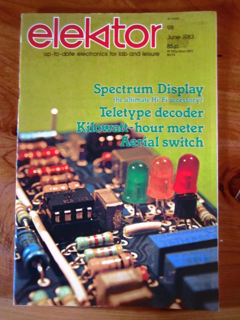 MAGAZINE ELEKTOR JUNE 1983 Volume 9 Number 6 Great ** Must See EUR 1,51 ...