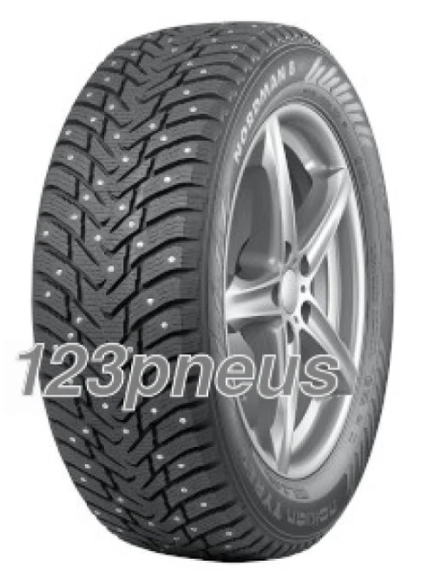 2X PNEUS HIVER Nokian Nordman 8 195/65 R15 95T XL Clouté M+S BSW EUR 194,40 - PicClick FR