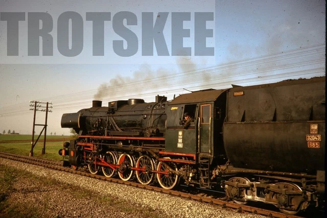 35MM SLIDE PKP Poland Railways Steam Loco TY2 866 1974 Original Polish £3.99 - PicClick UK