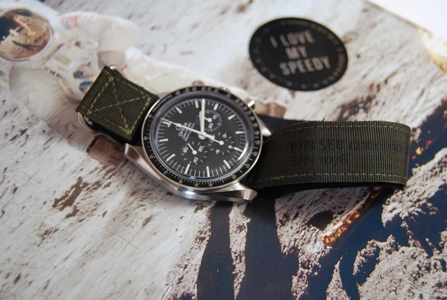 SPACEPILOT NASA - Bracelet Convenable pour Omega Speedmaster Moonwatch ...