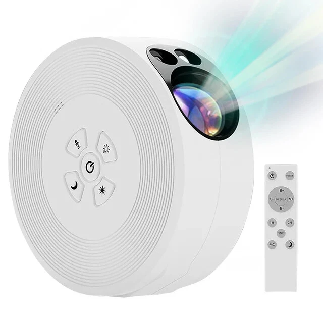 STARRY SKY PROJECTOR With Timer Multiple Projection Angles 7 Color ...