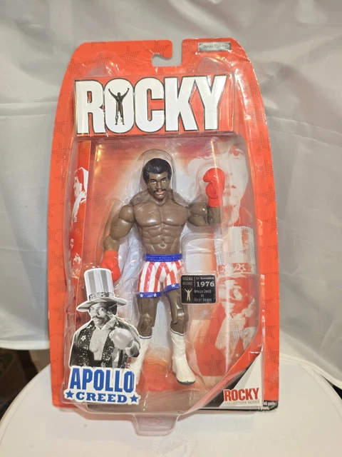 2006 JAKKS PACIFIC APOLLO CREED figure pre fight ROCKY 1 $79.00 ...