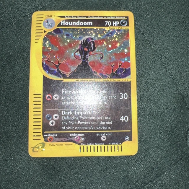 CARTE JCC HOUNDOOM H11/H32 Aquapolis Holo Rare 2003 EUR 110,86 - PicClick FR