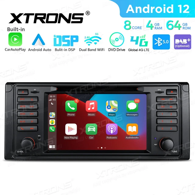 XTRONS ANDROID 12 Autoradio Octa Core 64GB LTE 4G GPS Navi DVD DSP für ...