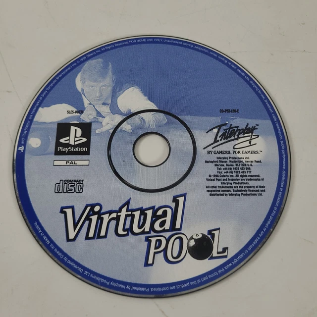 *DISC ONLY* VIRTUAL Pool Playstation PS1 Video Game PAL £4.00 - PicClick UK