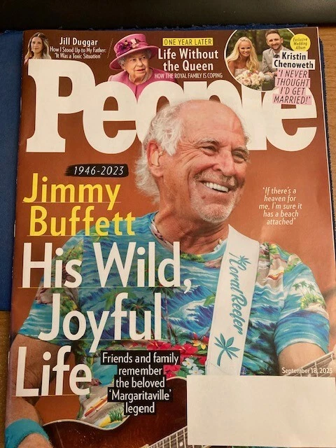 JIMMY BUFFETT REMEMBERED Margaritaville People Magazine September 2023 ...